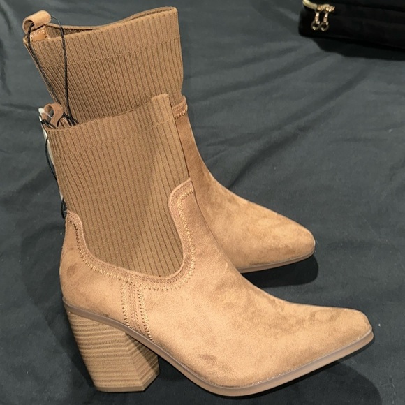 Universal Thread | Shoes | Universal Thread Sock Heeled Boots | Poshmark